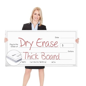 Giant Fake Award Presentation Dry Erase Check 16 X - Etsy