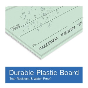 Pixelverse Design - Giant Award Presentation Dry Erase Check - 16x32 ...