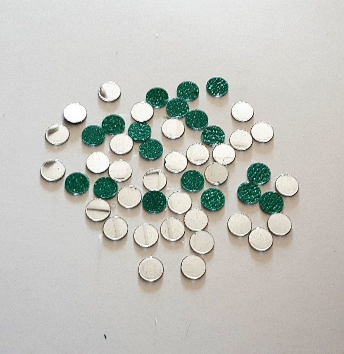 Hot Fix Glass Effect Shisha Mirror 4 D I Y CARD Fabric Decoration ...