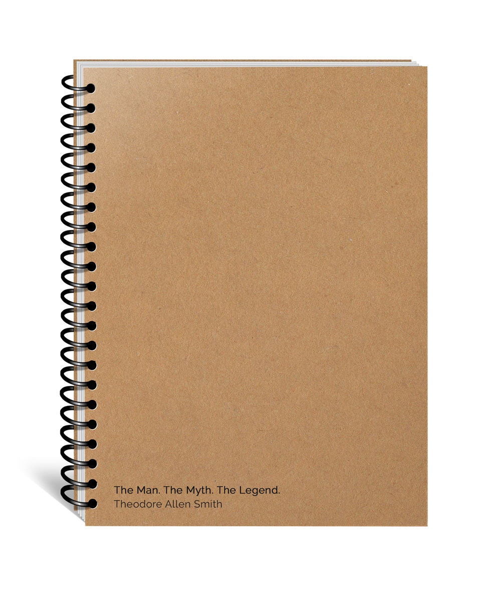 The Man. the Myth. the Legend. Personalized Custom Notebook | Etsy