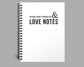 Valentines Day Notebook Boyfriend Husband Fiance Gift | Etsy