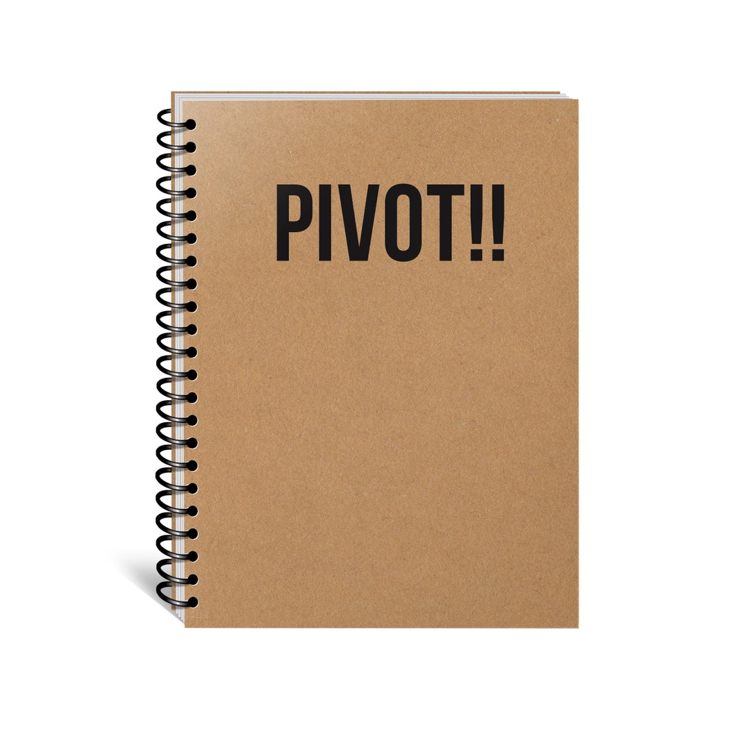Pivot Notebook, Friends TV Show, Ross Geller, Journal, Diary, Gift ...