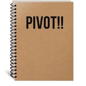 Pivot Notebook Friends TV Show Ross Geller Journal Diary | Etsy