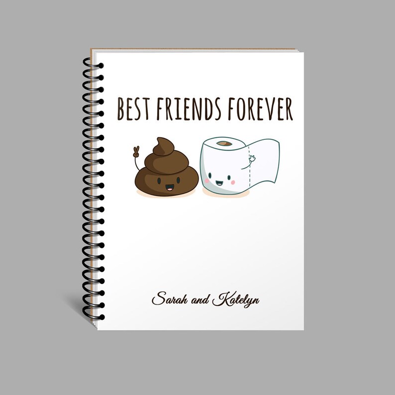 Best Friends Forever Customized Journal Bestfriend Notebook - Etsy