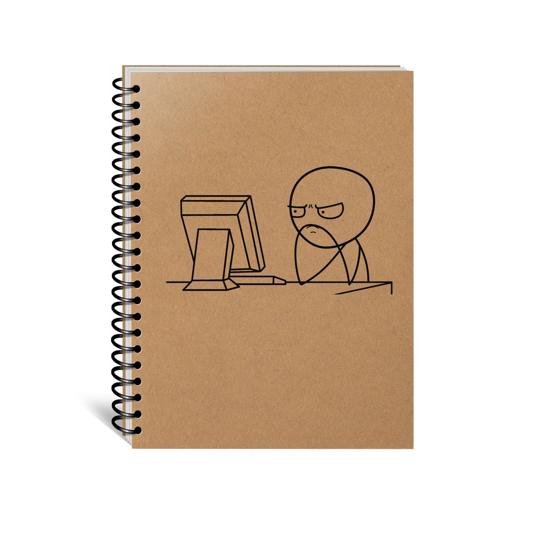 Computer Guy Meme Notebook - Nerd, Geek, Nerdy, Computer Geek, Funny ...