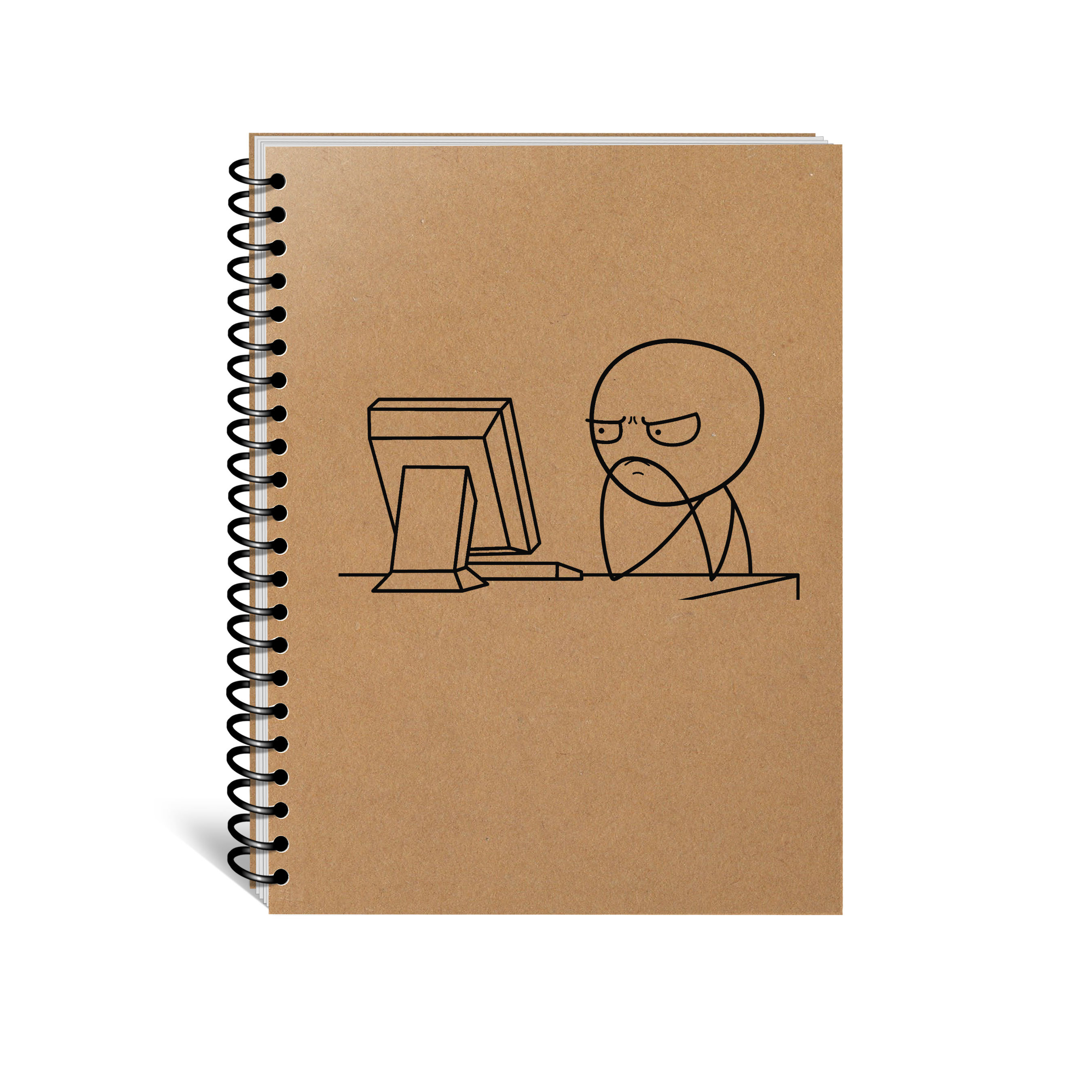Computer Guy Meme Notebook Nerd Geek Nerdy Computer Geek - Etsy