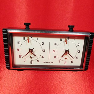 Vintage Soviet Chess Clock Tournament Timer Black Clock - Etsy