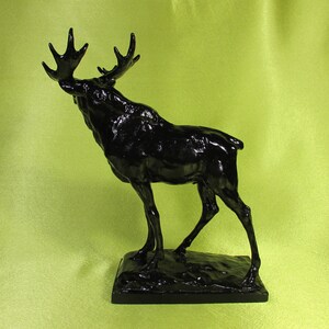 Vintage Statuette Moose elk Soviet Souvenir Animal Figurine | Etsy