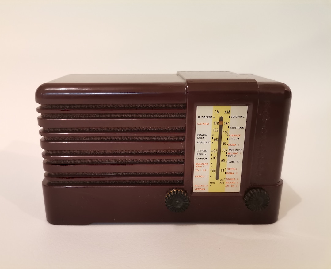 Vintage Rare Miniature Radio Radioline, Portable Radio Collection Model ...