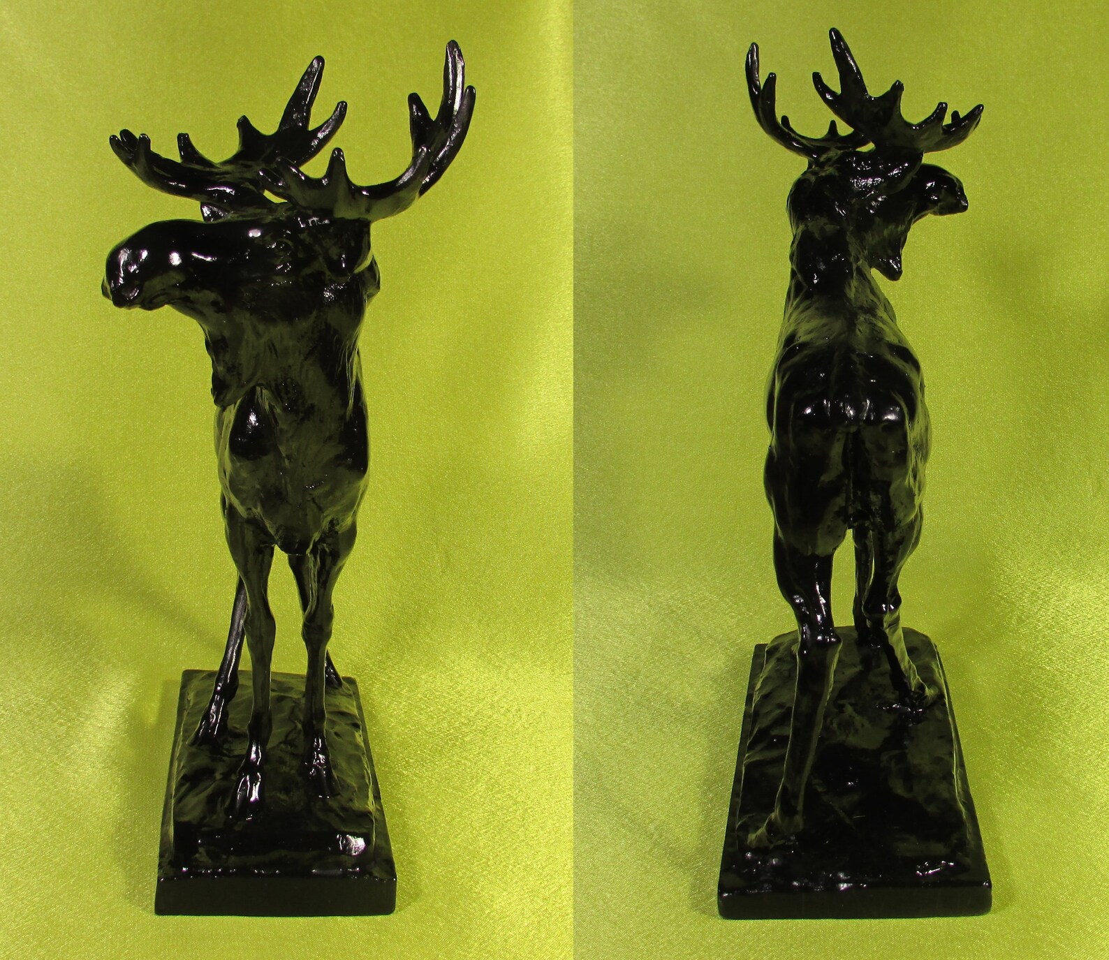 Vintage Statuette Moose elk Soviet Souvenir Animal Figurine | Etsy