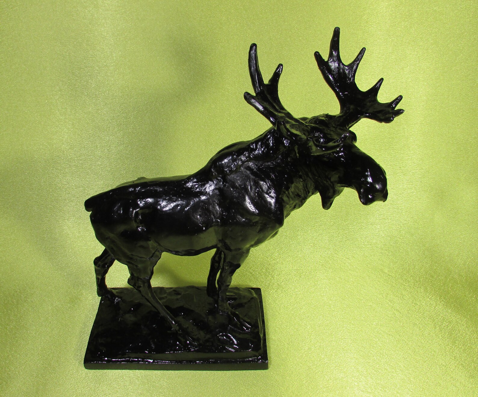 Vintage Statuette Moose elk Soviet Souvenir Animal Figurine | Etsy