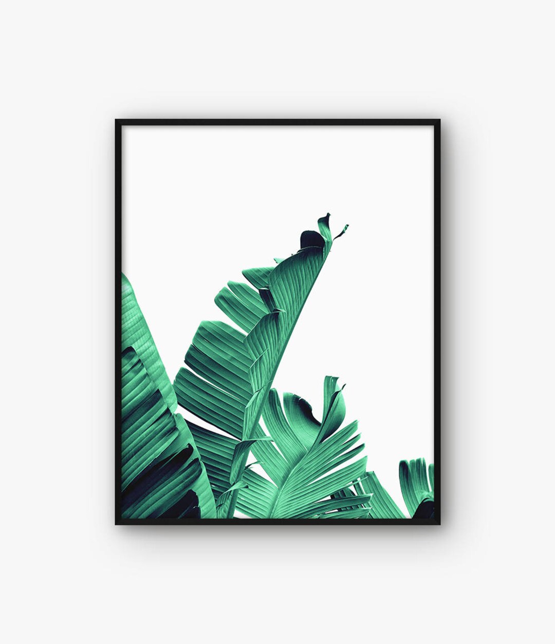 Scandinavian Print, Banana Tree Print, Printable Banana Leaf, Banana ...