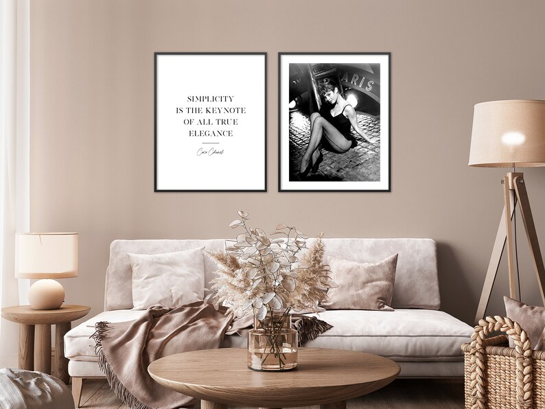 Brigitte Bardot Print Fashion Wall Art Iconic Photo Poster - Etsy