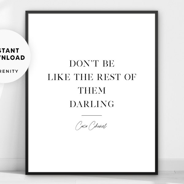 Chanel Poster - Etsy