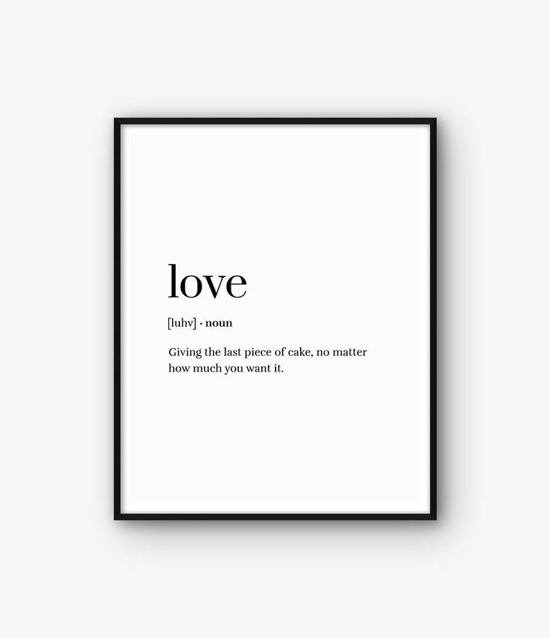 Love Print Love Definition Poster Love Dictionary Print Etsy love-print-love-definition-poster-love-dictionary-print-etsy