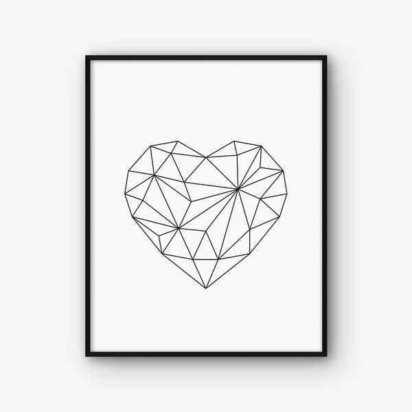 Heart Poster - Etsy