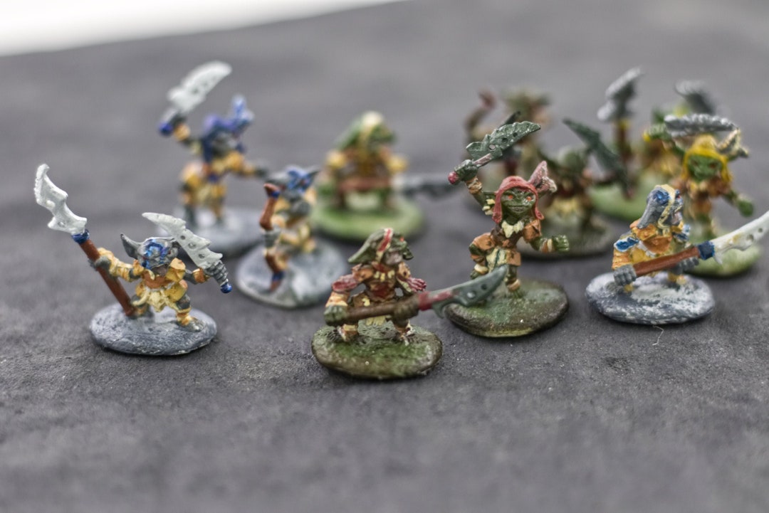 D&D Painted Goblin Tribes Miniatures - Etsy