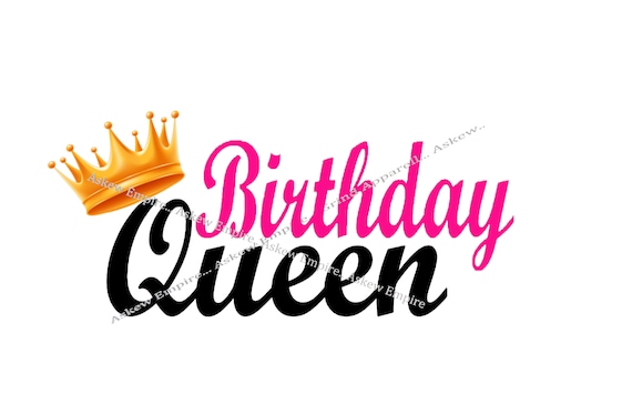 Cumpleaños Reina png Cumpleaños png Cumpleaños de la Reina | Etsy España