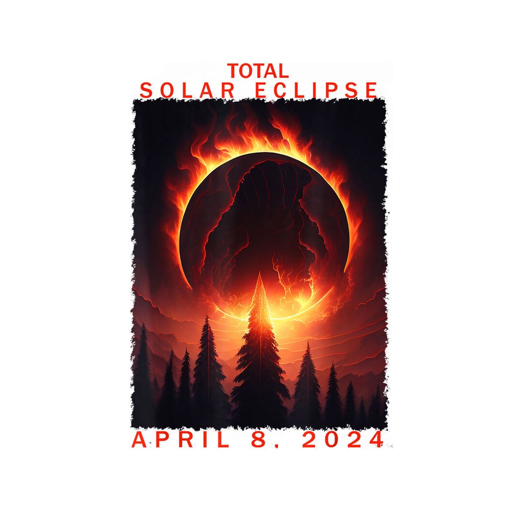 2024 Eclipse Total Solar Eclipse 2024 PNG - Etsy Ireland