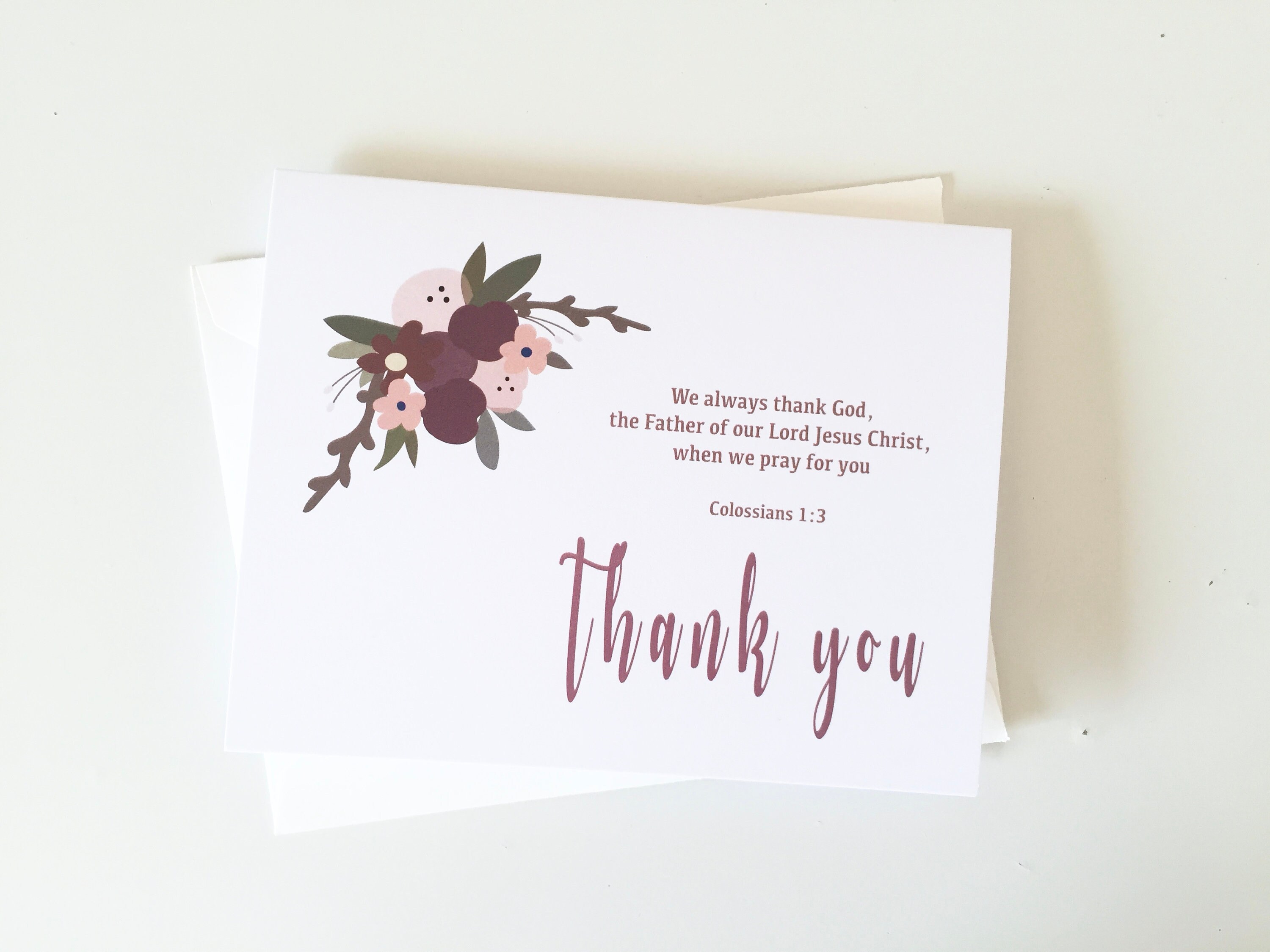 Thank You Scripture Thank You Cards Bible Verse Cards Etsy Thank You Scripture Thank You Cards Bible Verse Cards Etsy