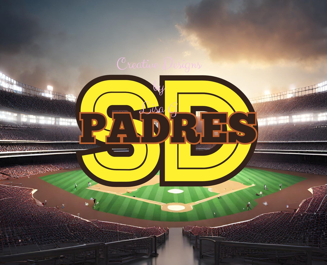 San Diego Padres, Padres, Sd, Wrap, 3D, Logo, Baseball Field, Baseball ...