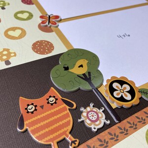 Explore 12x12 Scrapbook Page Layout Kit, Precut Scrapbooking Page Kit ...