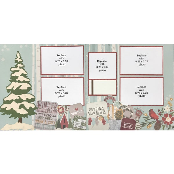 Scrapbook Page Kits - Etsy