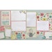 Happy Springtime 12x12 Scrapbook Page Layout Kit Precut | Etsy