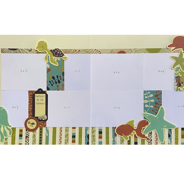 Scrapbook Page Kits - Etsy