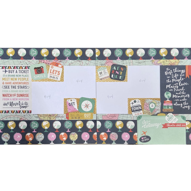 Premade Scrapbook Pages - Etsy