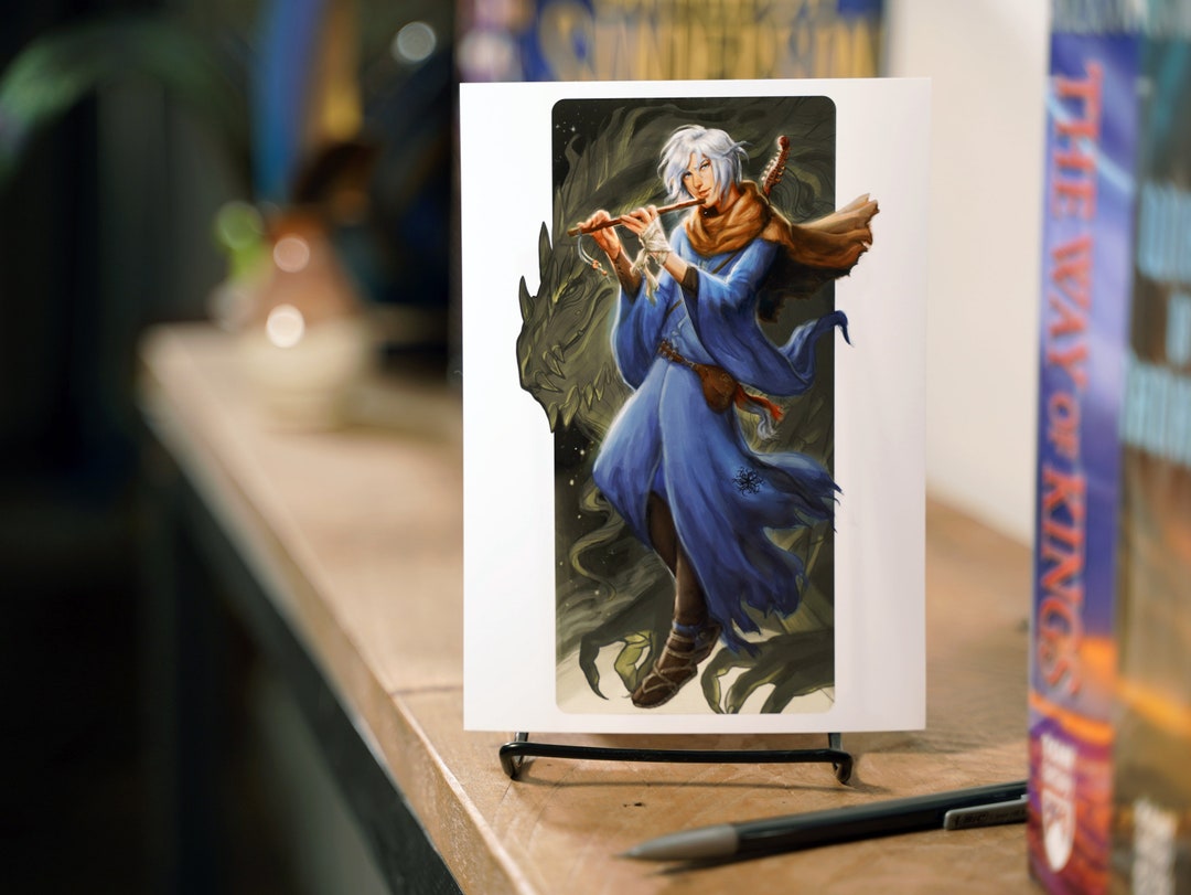 Hoid/wit From the Cosmere- 5x7" - Etsy