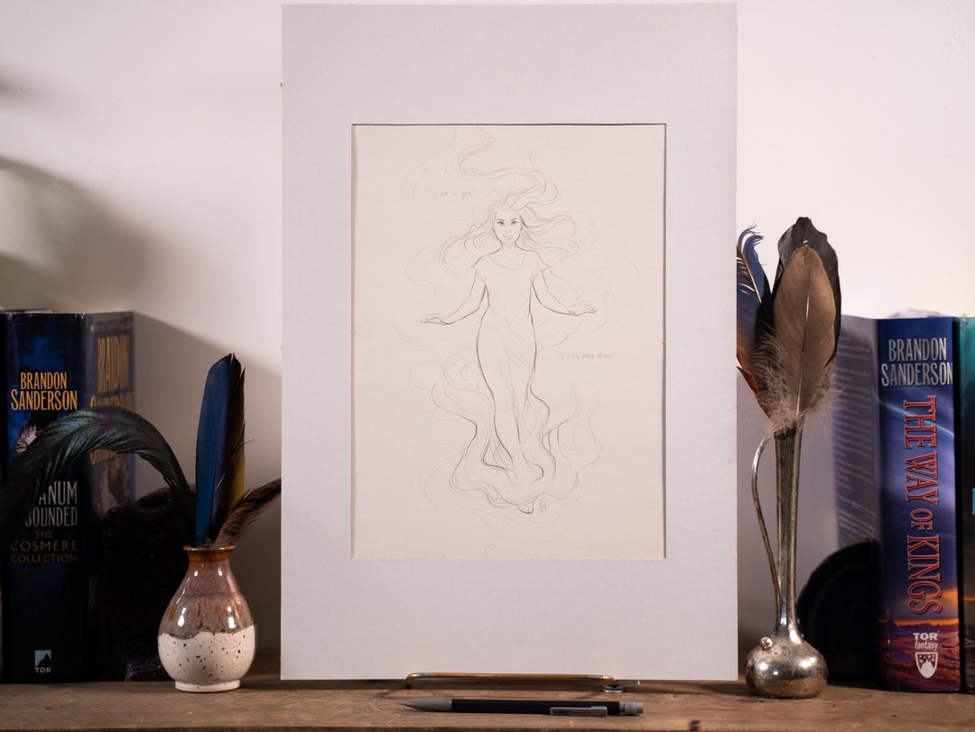Original Honor Spren 9x12” Graphite Drawing - Etsy Ireland