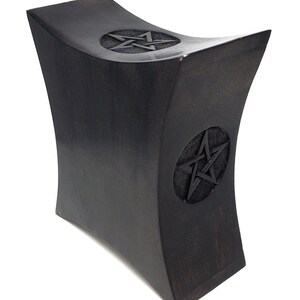 Pentagram Wooden Chest 6 Drawers Witchcraft Cabinet Storage Witchcraft ...