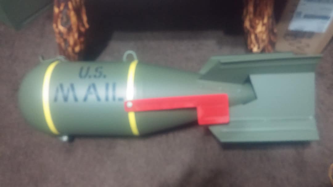 WW2 Replica Bomb Mail Box - Etsy