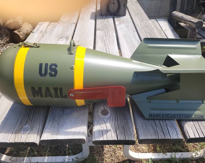 WW2 Replica Bomb Mail Box - Etsy