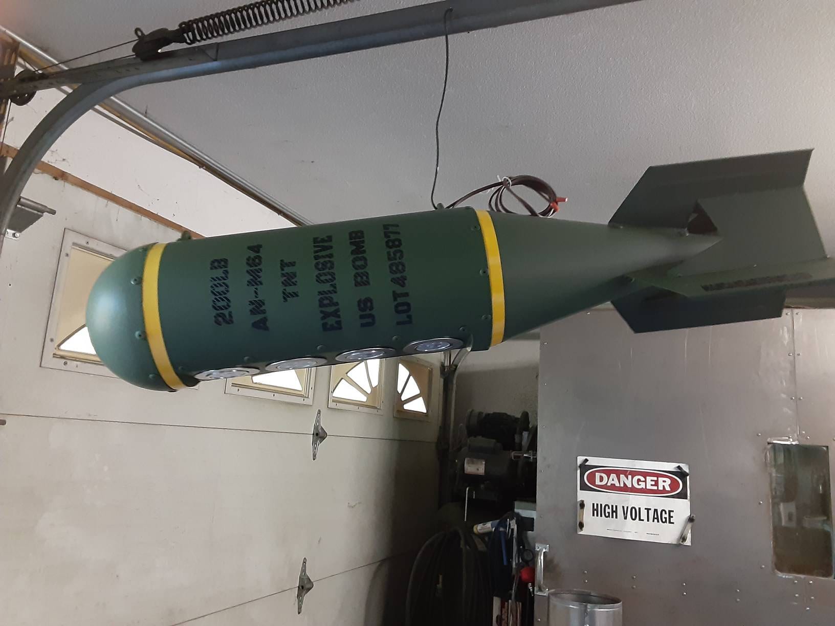 WW2 Pool Table Replica Bomb Light/work Bench Light - Etsy