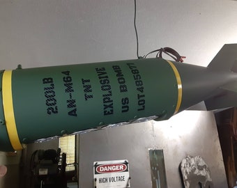 WW2 Replica Bomb ACME Pool Table Light - Etsy