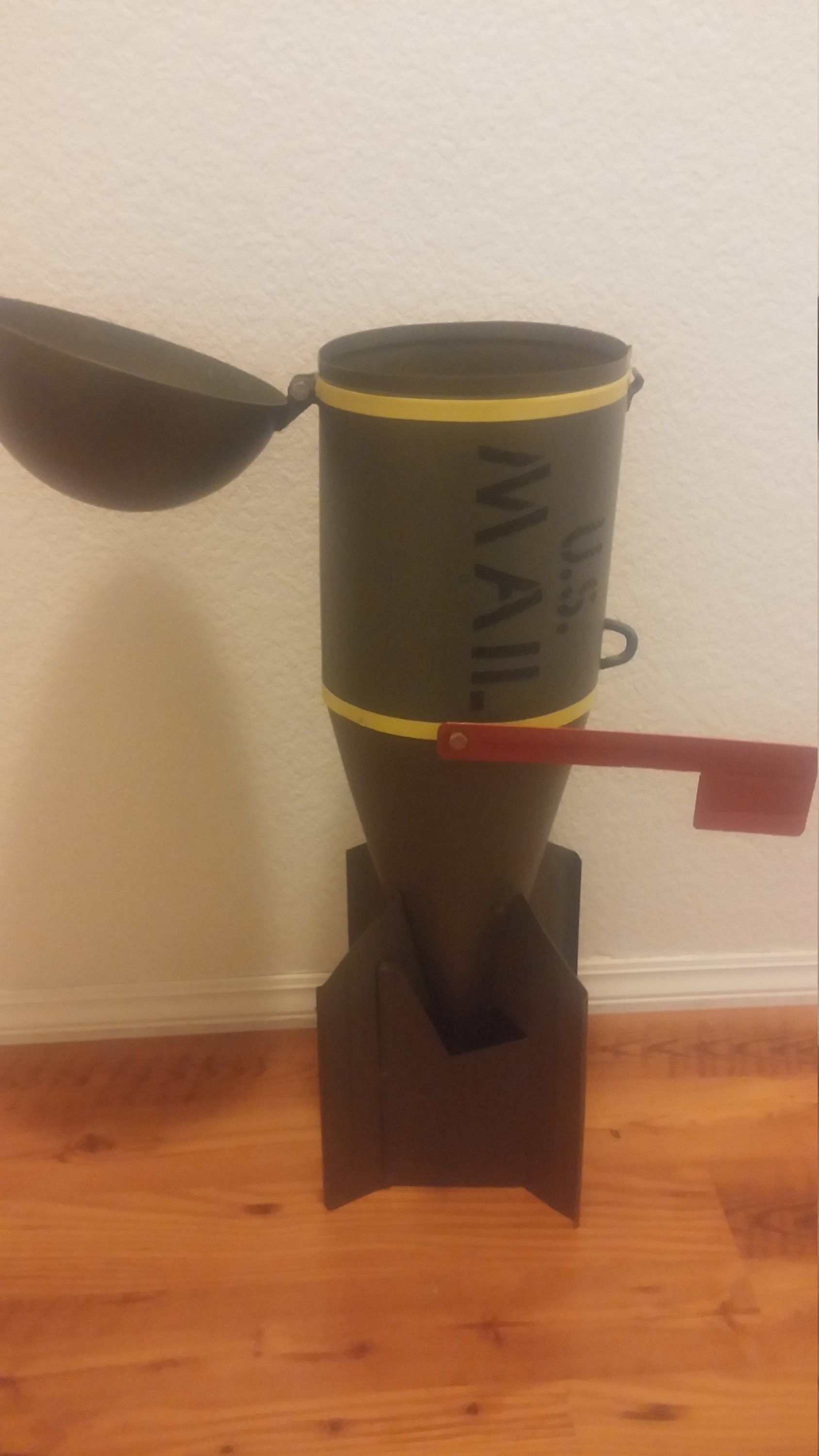 WW2 Replica Bomb Mail Box - Etsy