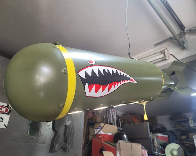 WW2 Replica/dummy/bomb Shark Tooth Pool Table Light - Etsy