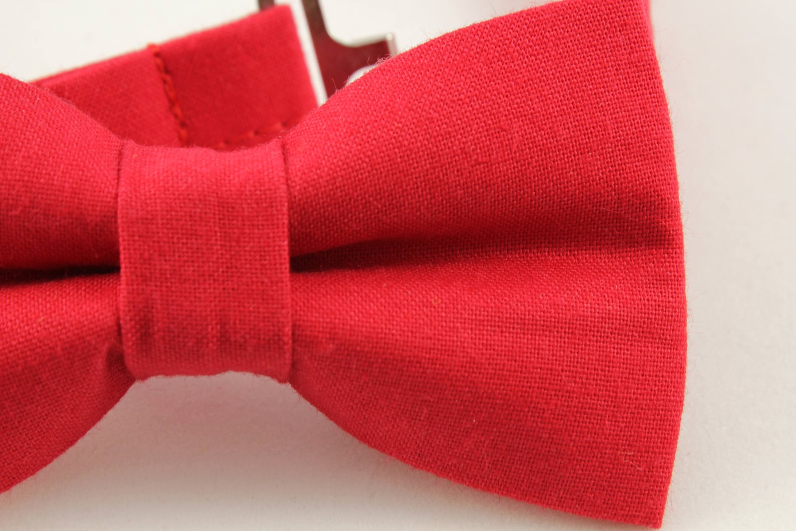 Red Boy Bow Tie, Scarlet Red Bow Tie for Boys, Bright Red Adjustable ...
