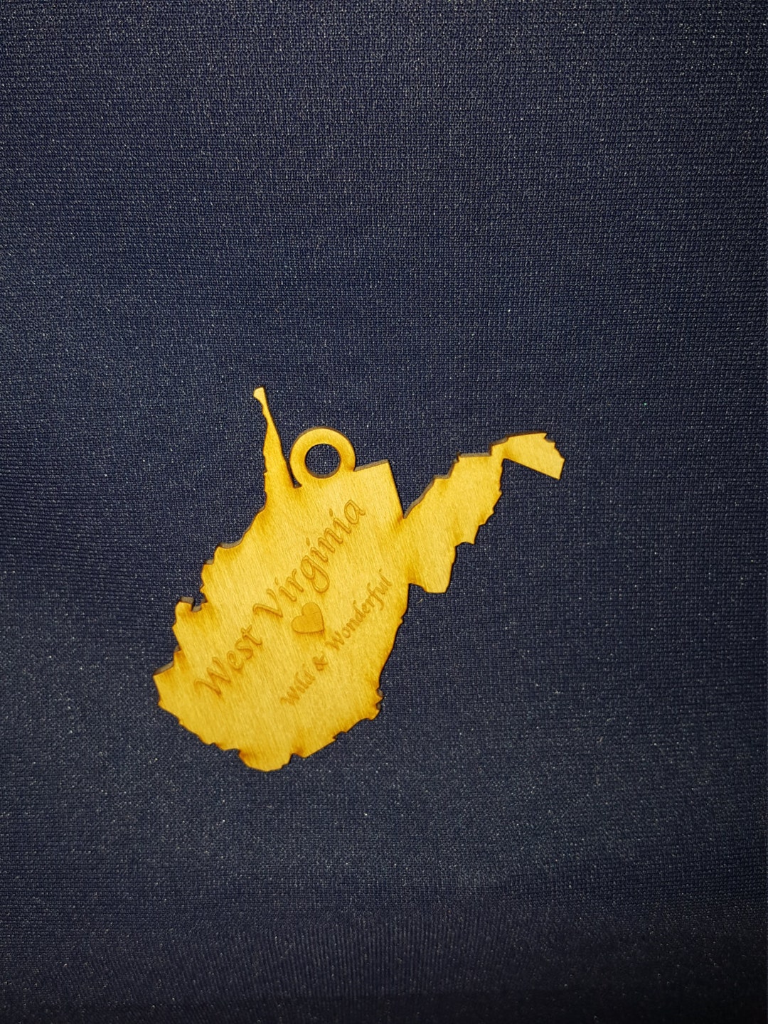 West Virginia Wild and Wonderful State Ornament - Etsy