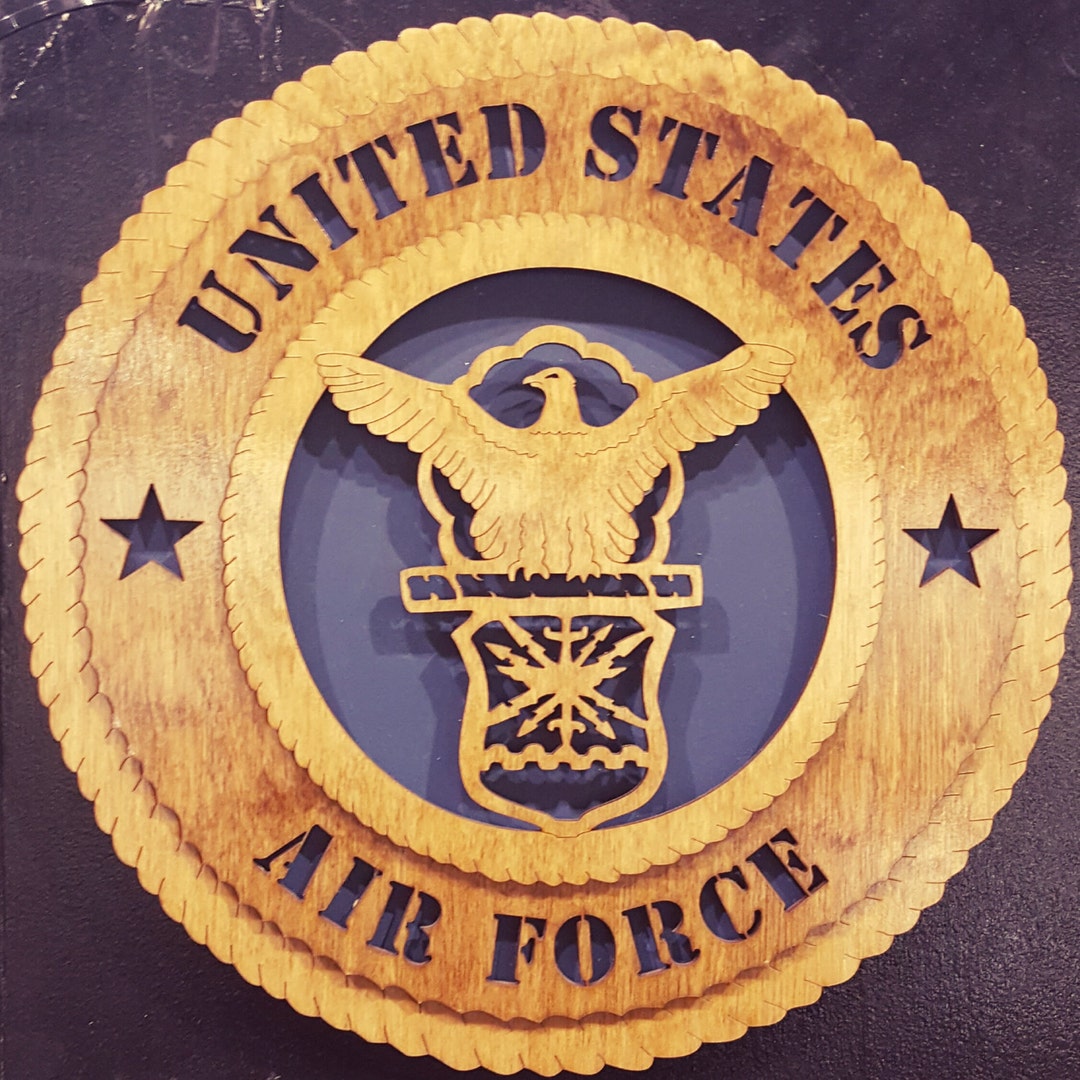 12"united States Air Force Wall Tribute - Etsy