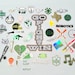 Custom/personalized Cut-outs: Homecoming Mum & Garter Trinkets, Wreaths ...
