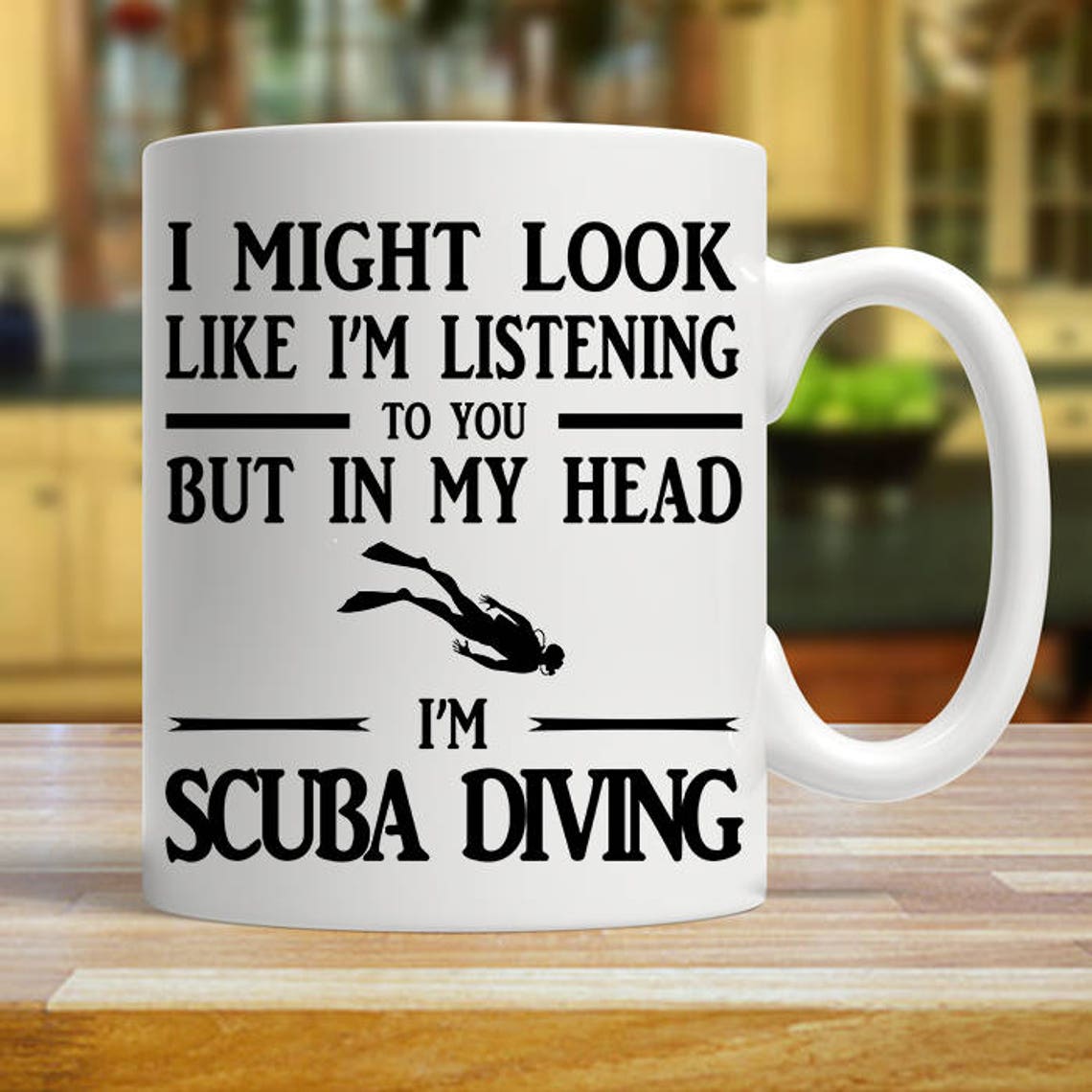 Scuba Diver Mug Gift for Scuba Divers Funny Scuba Diving - Etsy