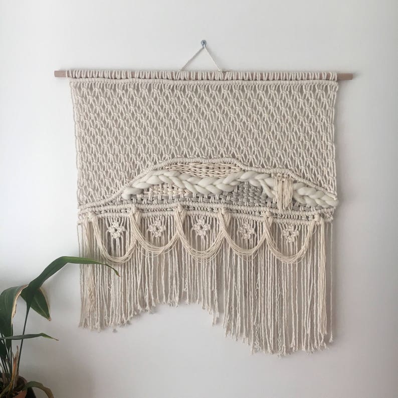 Large Macrame Wall Hanging Pattern | Etsy
