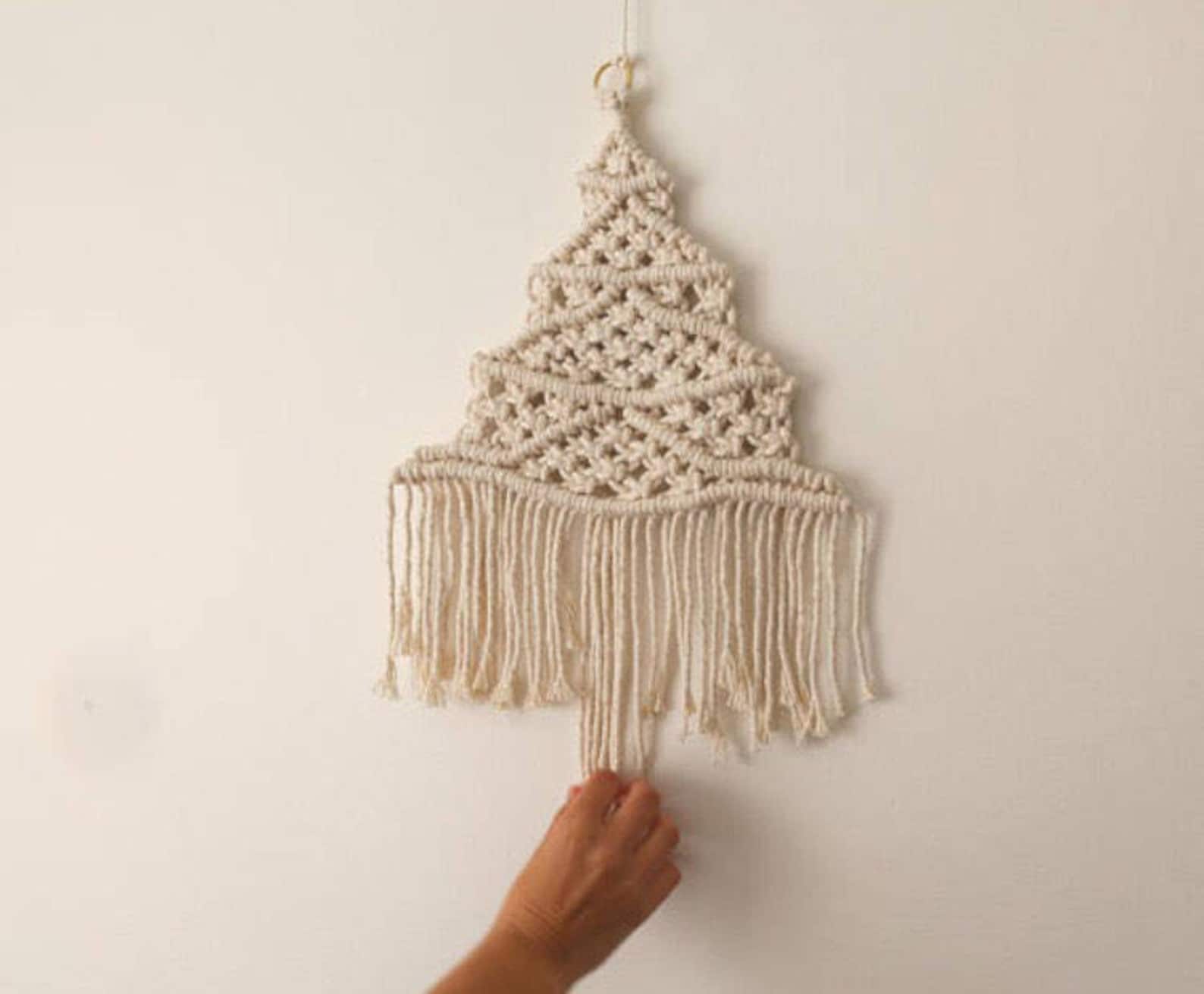 Macrame Christmas Tree Pattern - Etsy