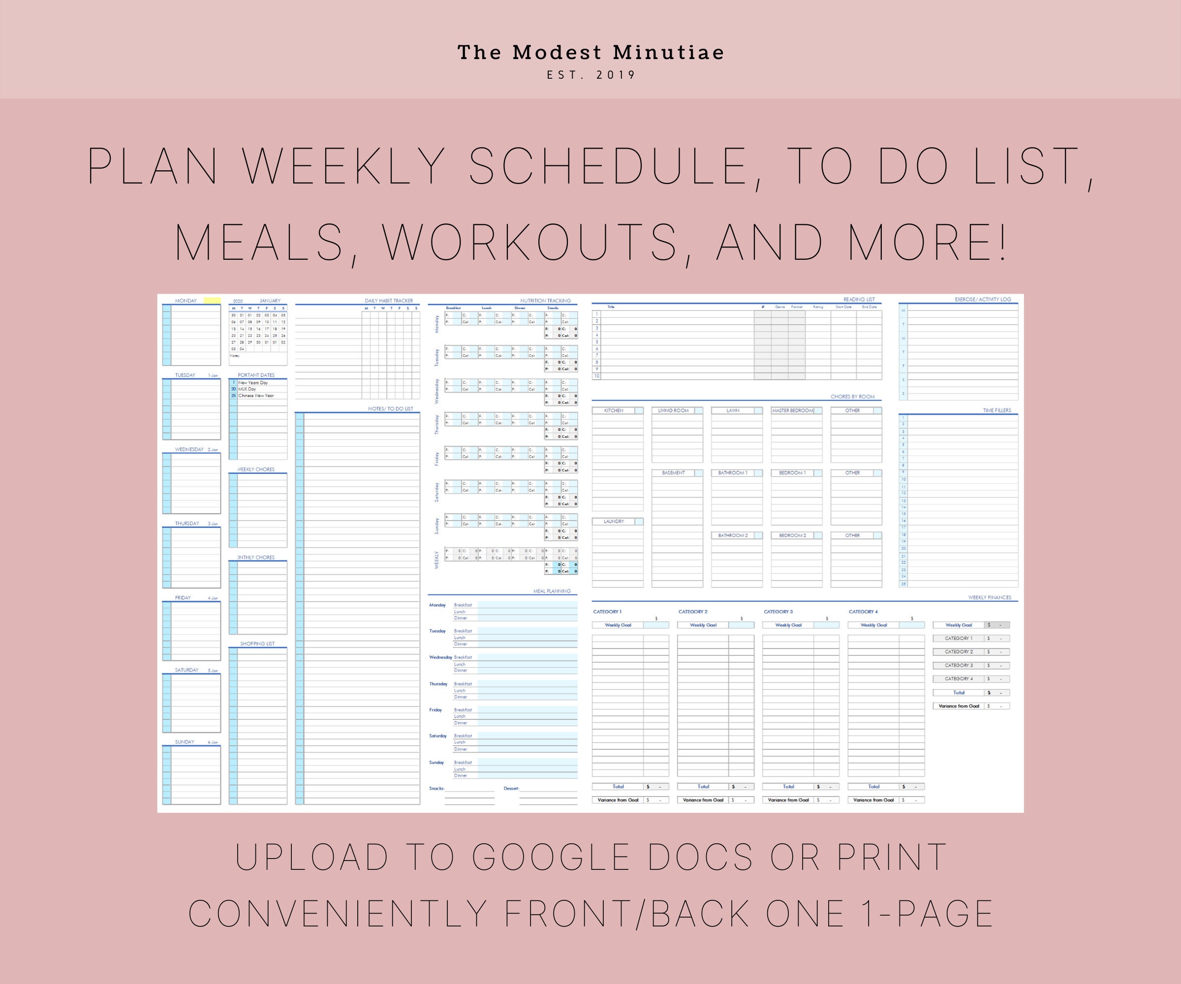weekly-bullet-journal-blue-excel-template-etsy