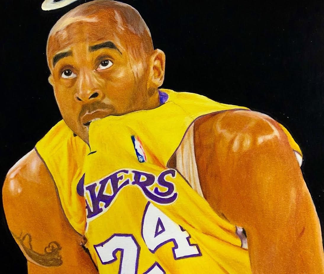 Kobe Bryant Portrait - Etsy
