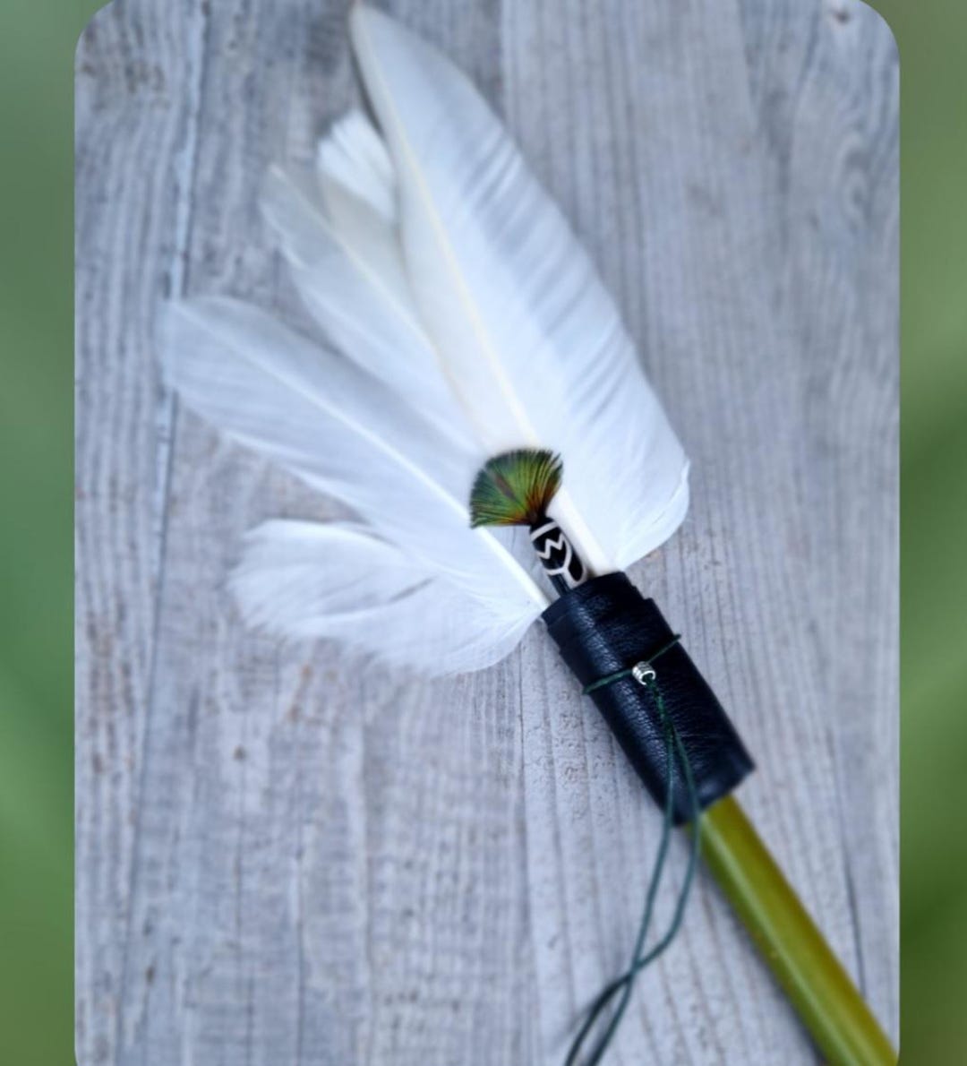 Smudge Feather Fan, Cruelty Free, Real Feathers, Spreading Palo Santo ...