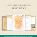 SELF LOVE WORKBOOK / in Letter Size / Journal on Self Love - Mental ...